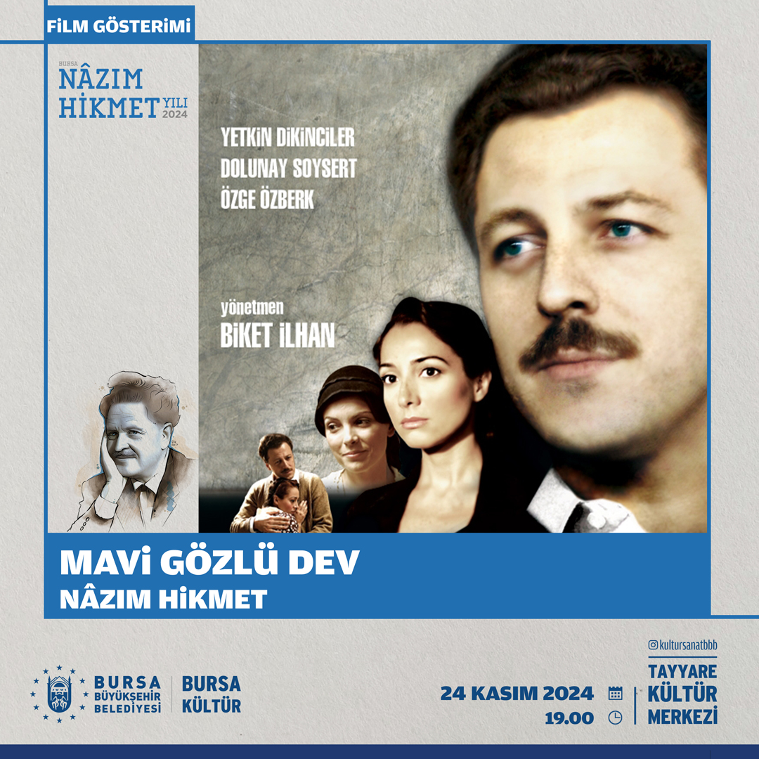 Mavi Gözlü Dev -Nâzım Hikmet | Bursa Kültür