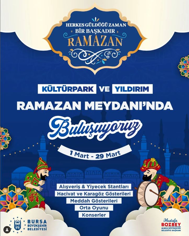Bursa Büyükşehir’den Ramazan’da dolu dolu program | Bursa Kültür